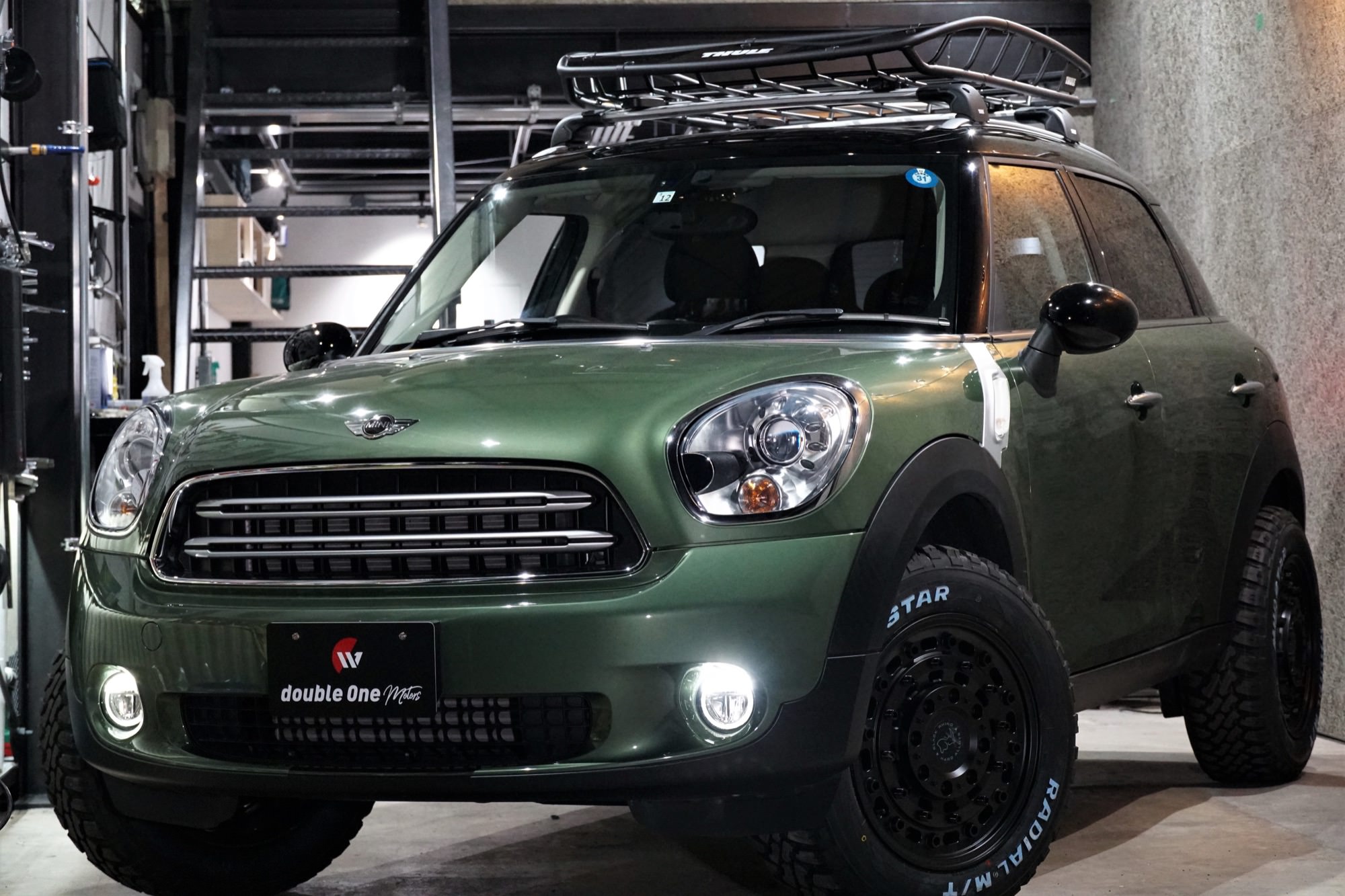 MINI CROSS OVER CUSTOM | #1 - double One motors ダブルワンモータース