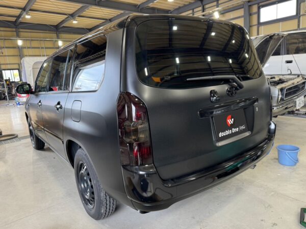 TOYOTA PROBOX SATIN BLACK - double One motors ダブルワンモータース